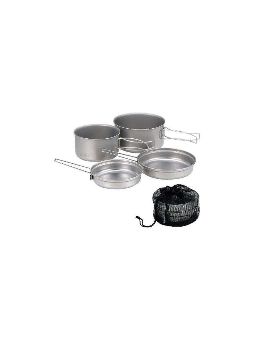 Купити Набір посуду SNOW PEAK SCS-020T Titanium Multi Compact Cookset в ...