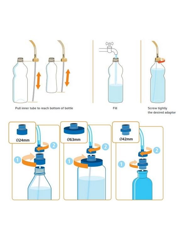 Купити Аксесуар SOURCE Convertube - Water Bottle Adaptor (2031160200) в Києві та Україні в ...